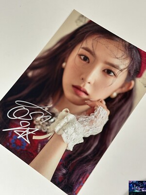 Red Velvet IRENE hand signed autograph photo | eBay