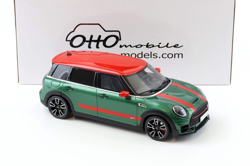 Otto 2021 Mini Cooper Clubman F54 JCW British Racing Green 1:18 OT1168 ...