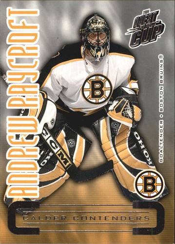 2003-04 Pacific Quest for the Cup Calder Contenders #2 Andrew Raycroft ...