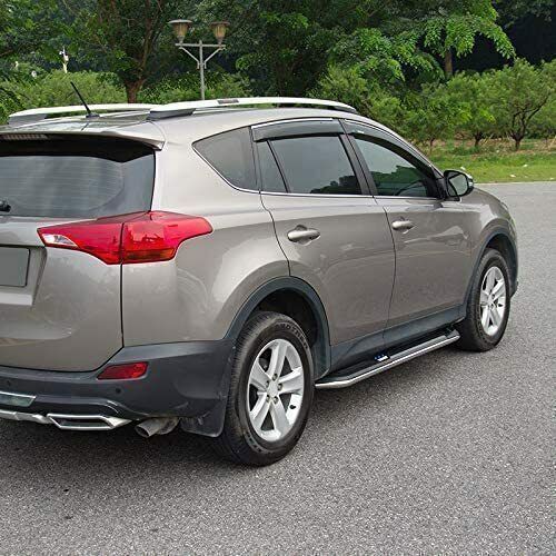 Fixed Door Running Board Side Step Nerf Bar Fits for Toyota RAV4 RAV-4 ...