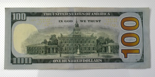 $100 Dollar Bill Star Bank Note 2009 A Series with Low Serial 04359136 ...