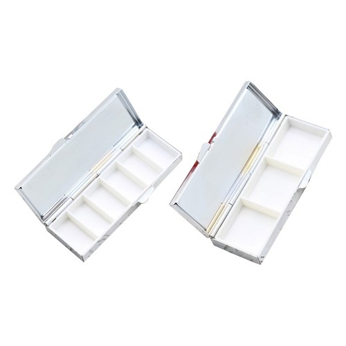 Metal Drugs Holder Tablets Box Container Storage Travel Box | eBay ...