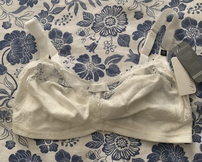 Womens Autograph Intimates Eloise Lace Soft Cup Bra - White - Size 16F ...