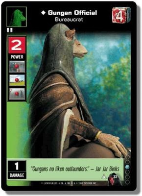 Gungan Official, Bureaucrat #22 [ModM] Young Jedi CCG | eBay