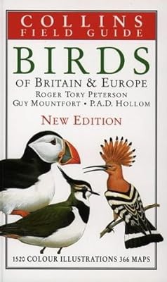 Collins Field Guide - Birds of Britain and Europe, Peterson, Roger Tory ...