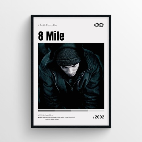 8 Mile Movie Poster Print, Wall Art - Unframed | eBay