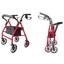 New Folding Rollator Disablity Aid Mobility Walker 4 Wheels with Seat ...
