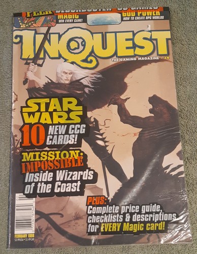 Sealed Inquest Magazine #34 1998 Star wars | eBay