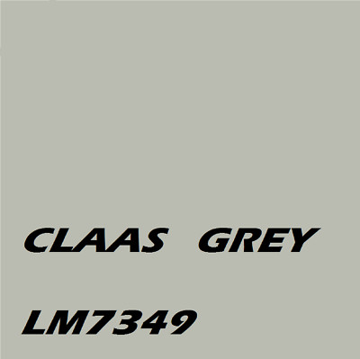 CLAAS GREY LM7349 Agricultural Machinery Enamel Gloss Paint Brush or ...