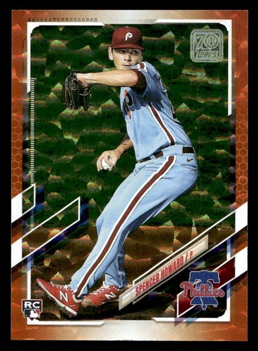 2021 Topps #244 Spencer Howard Orange #/299 card | eBay