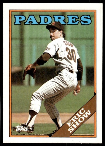 1988 Topps Eric Show San Diego Padres #303 | eBay