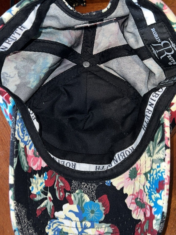 Robin Ruth HAWAII The Aloha State Embroidered Patch On Floral SnapBack ...