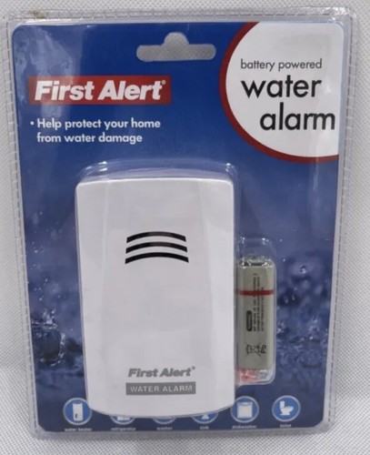 First Alert Water Alarm battery Powered Brand New Sealed Model #WA100 ...