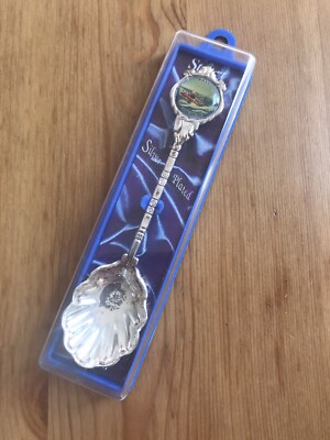 Stuart Collectors Commemorative Silver Plated Spoon Clacton-On-Sea RNLI ...