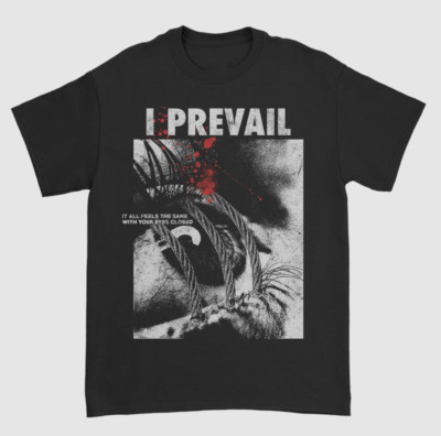 Vtg I Prevail Band Trauma Album Cotton Black Full Size Unisex Shirt ...