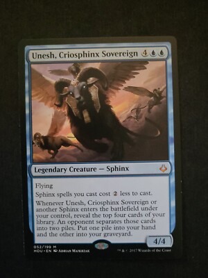 Magic: the Gathering- Unesh, Criosphinx Sovereign - Near Mint | eBay