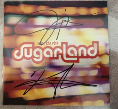 Sugarland AUTOGRAPHED "Enjoy the Ride” CD Booklet Beckett Authentic | eBay