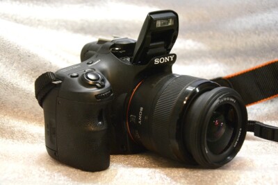 Sony Alpha SLT A58 Camera 20.1MP Lens Kit DT 18-55mm f 3.5-5.6 SAM II ...