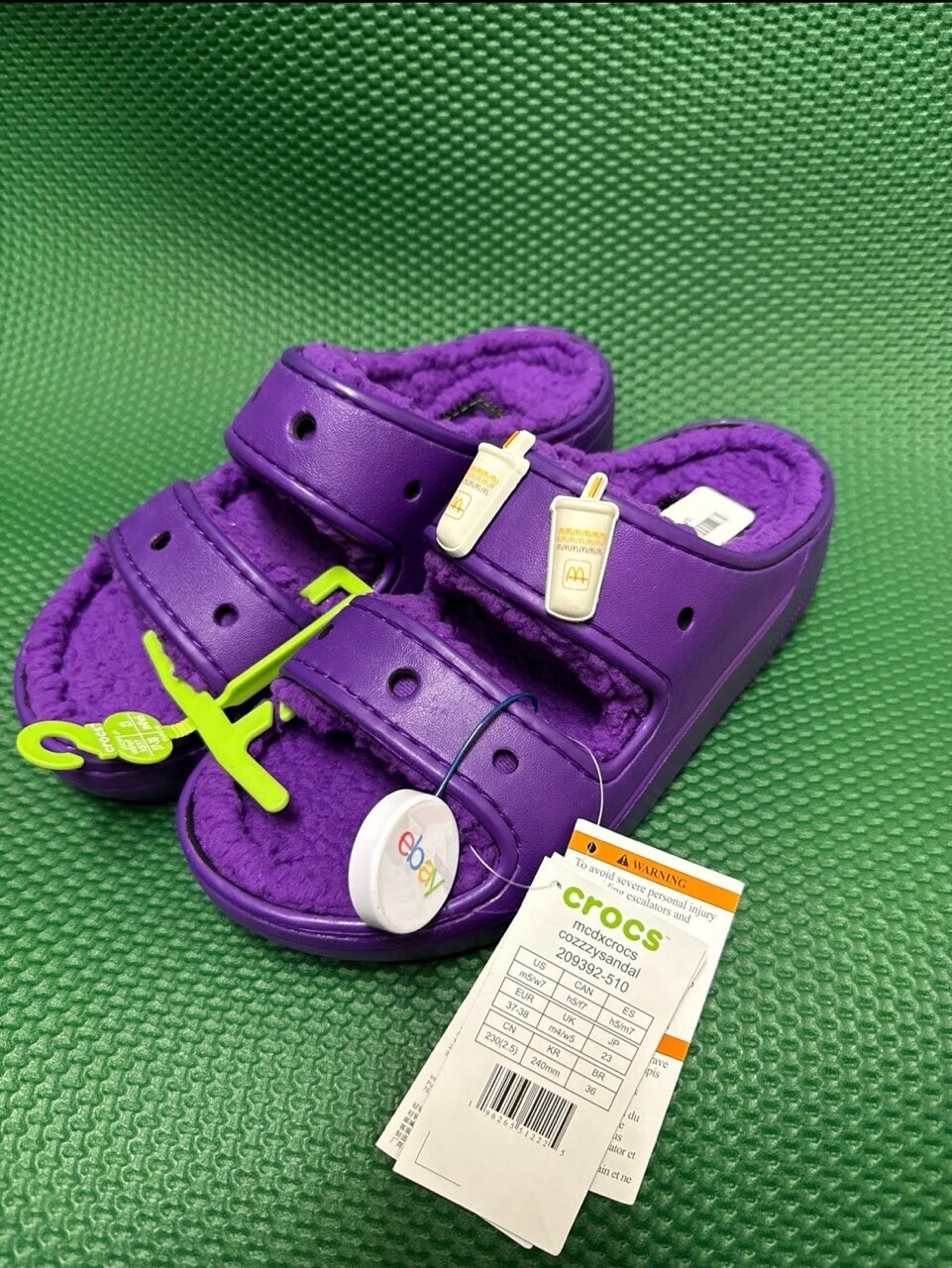 2 Grimace Crocs Shake Jibbitz, Rare! | eBay