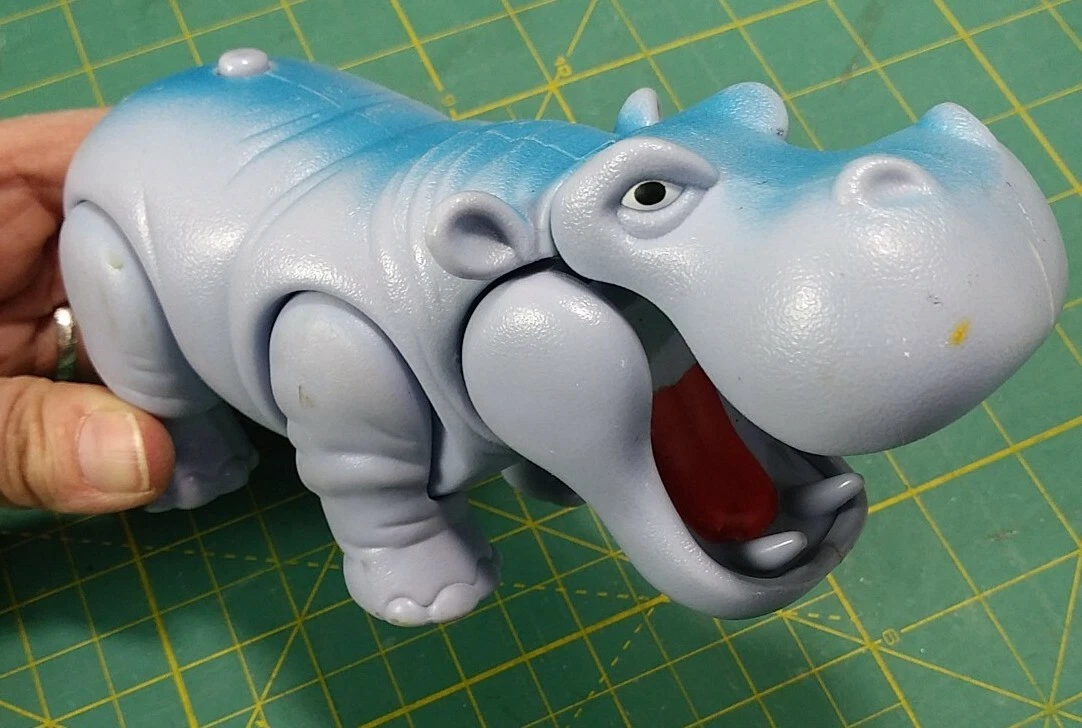 Animated Hippos Mouth Open