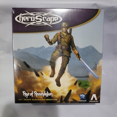 HEROSCAPE AGE OF ANNIHILATION SGT. DRAKE ALEXANDER MINIATURE FIGURE ...