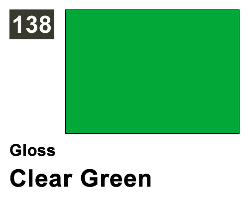 Mr.Hobby G138 Mr.Color Gloss 138 Clear Green (10ml) Modeling | eBay