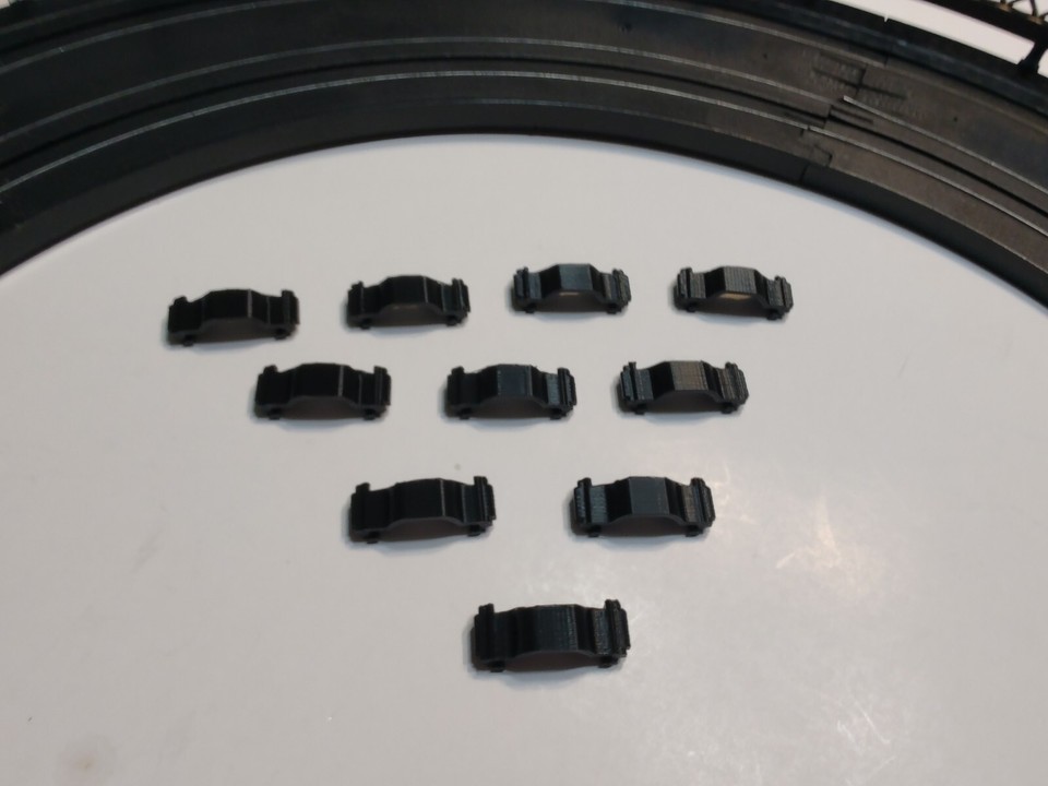 10 3D Printed Body Clips Compatible with AFX TOMY 1.5 Mega G+ Slot Car ...