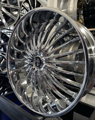 28” DUB SUAVE 6x139.7 CHEVY GMC CADDY ESCALADE SIERRA DODGE RAM TITAN 6 ...