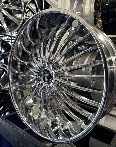 28” DUB SUAVE 6x139.7 CHEVY GMC CADDY ESCALADE SIERRA DODGE RAM TITAN 6 ...