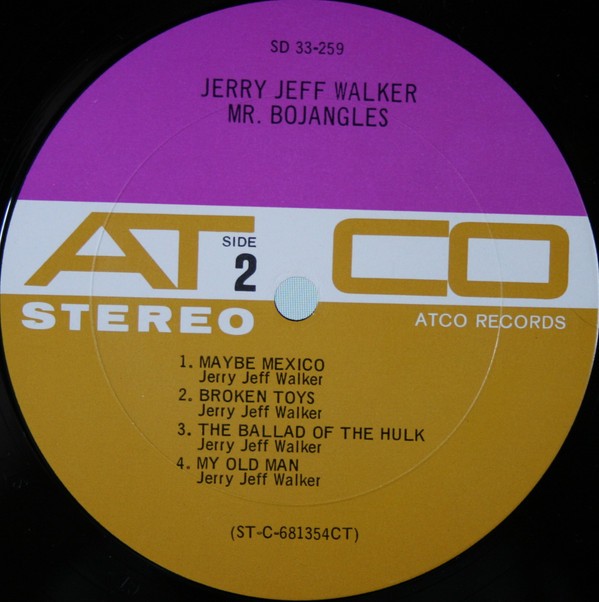 Jerry Jeff Walker - Mr. Bojangles (LP) (Near Mint (NM or M ...