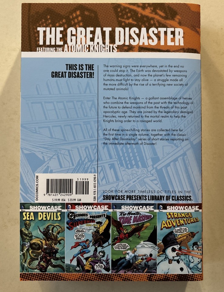 Showcase Presents the Great Disaster (DC 2014) TPB - Atomic Knights ...