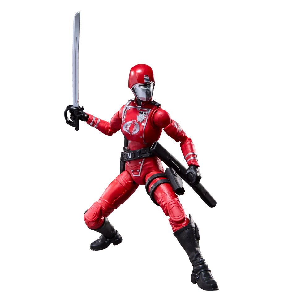 IN HAND! GI Joe Classified Retro COBRA CRIMSON GUARD 6" Female Hasbro ...