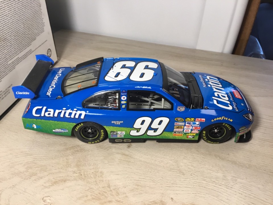 XRARE 1:24 Carl Edwards #99 CLARITIN 2009 COT DieCast NASCAR 1 of 1296 ...
