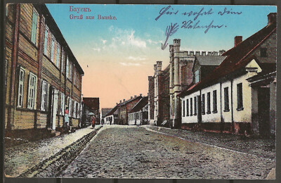 Latvia Bausk Gruss aus Bauska WW1 German Occupation 23.11.1915 ...