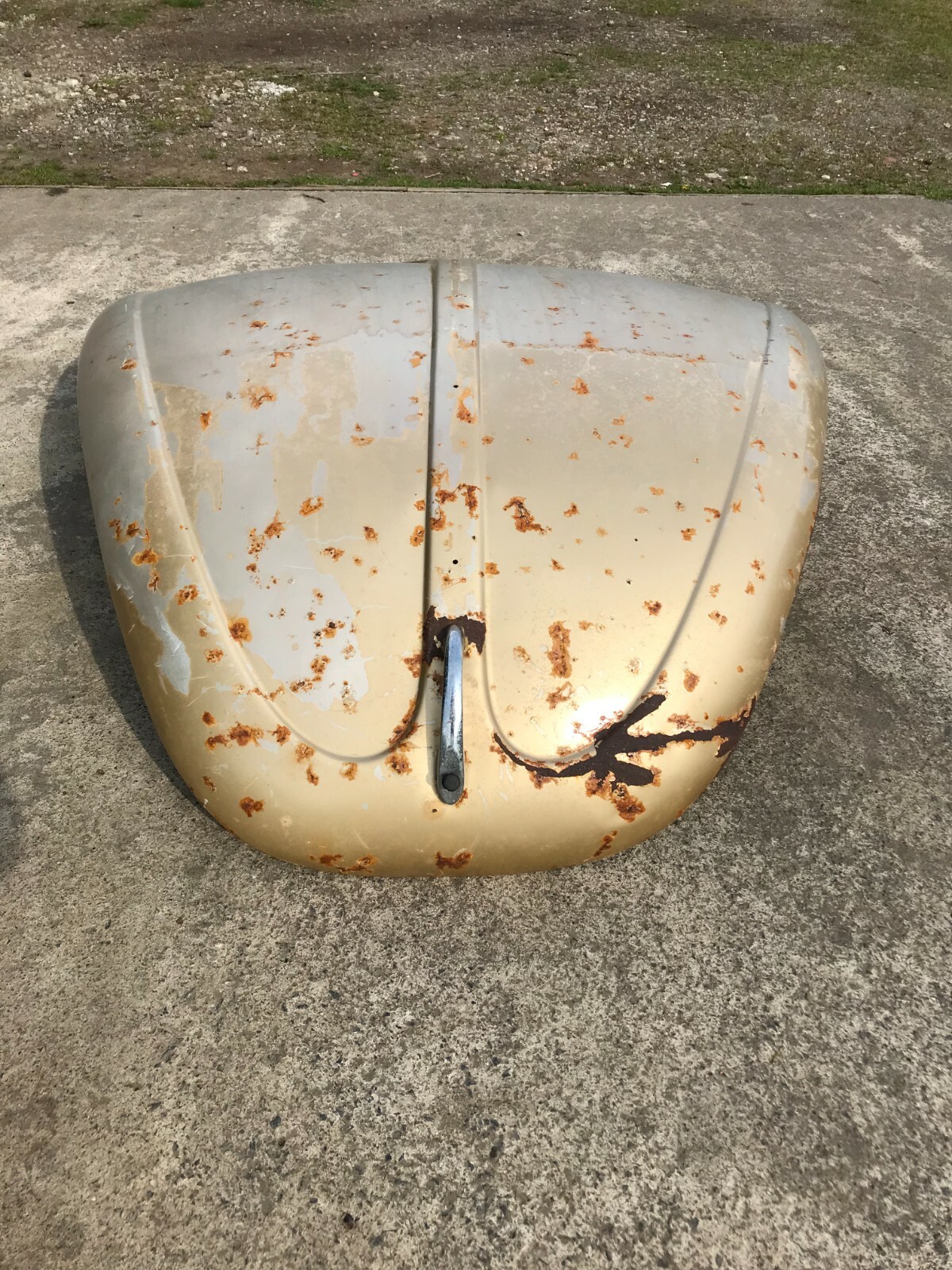 Classic VW beetle bonnet 1300/1500 models with vents. Solid imported ...