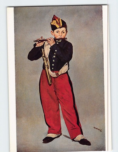 Postcard The Fifer Edouard Manet Musée du Louvre Paris France | eBay