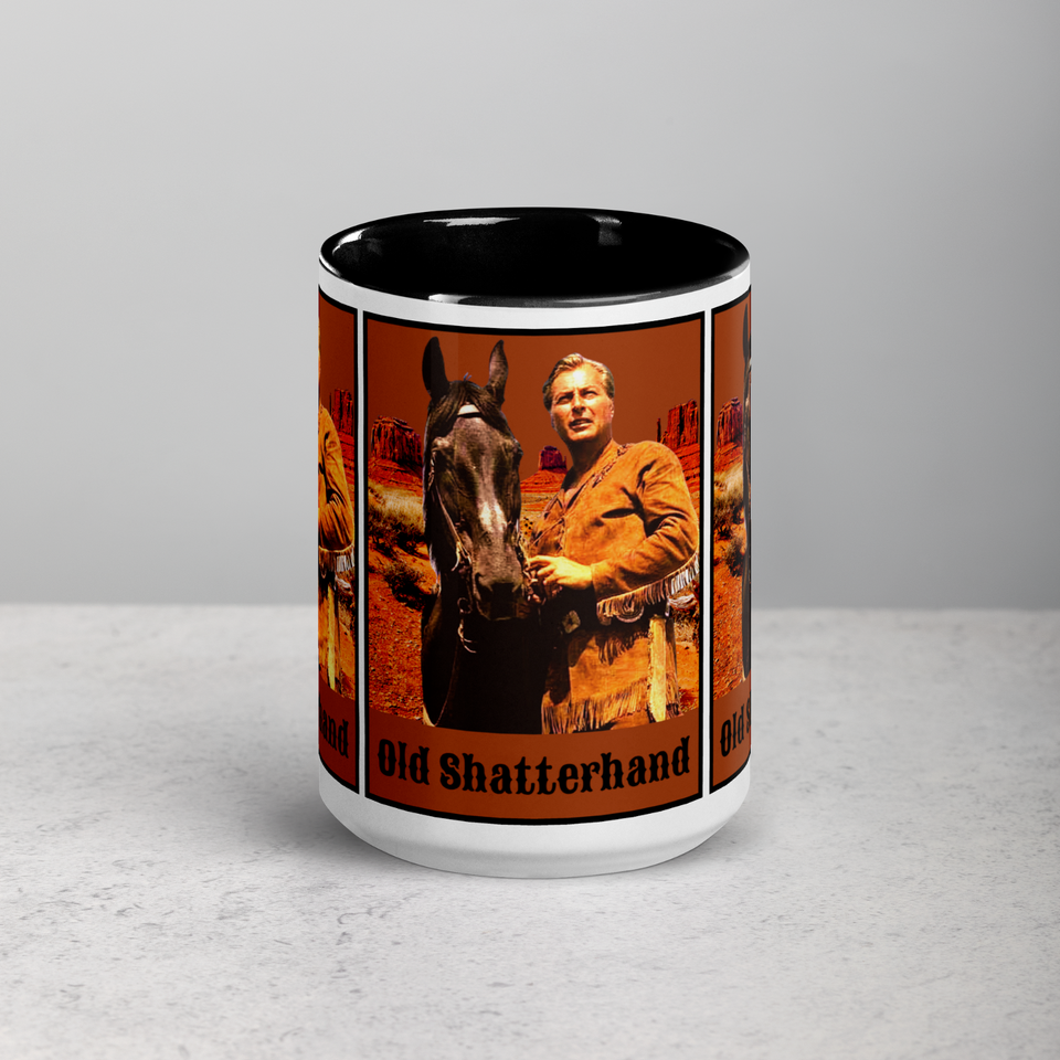 Old Shatterhand Lex Barker Karl May Western hero FAN ART HQ Coffee Mug ...