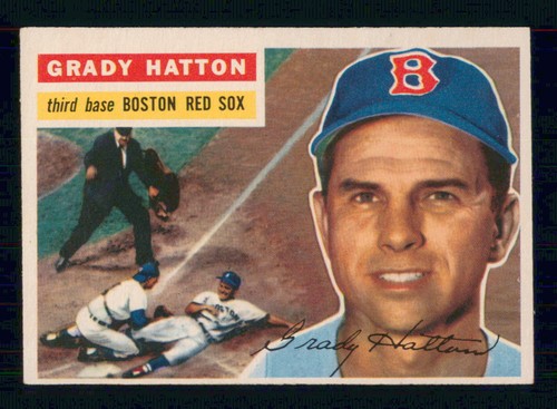 1956 TOPPS BASEBALL # 26 GRADY HATTON 8025 | eBay