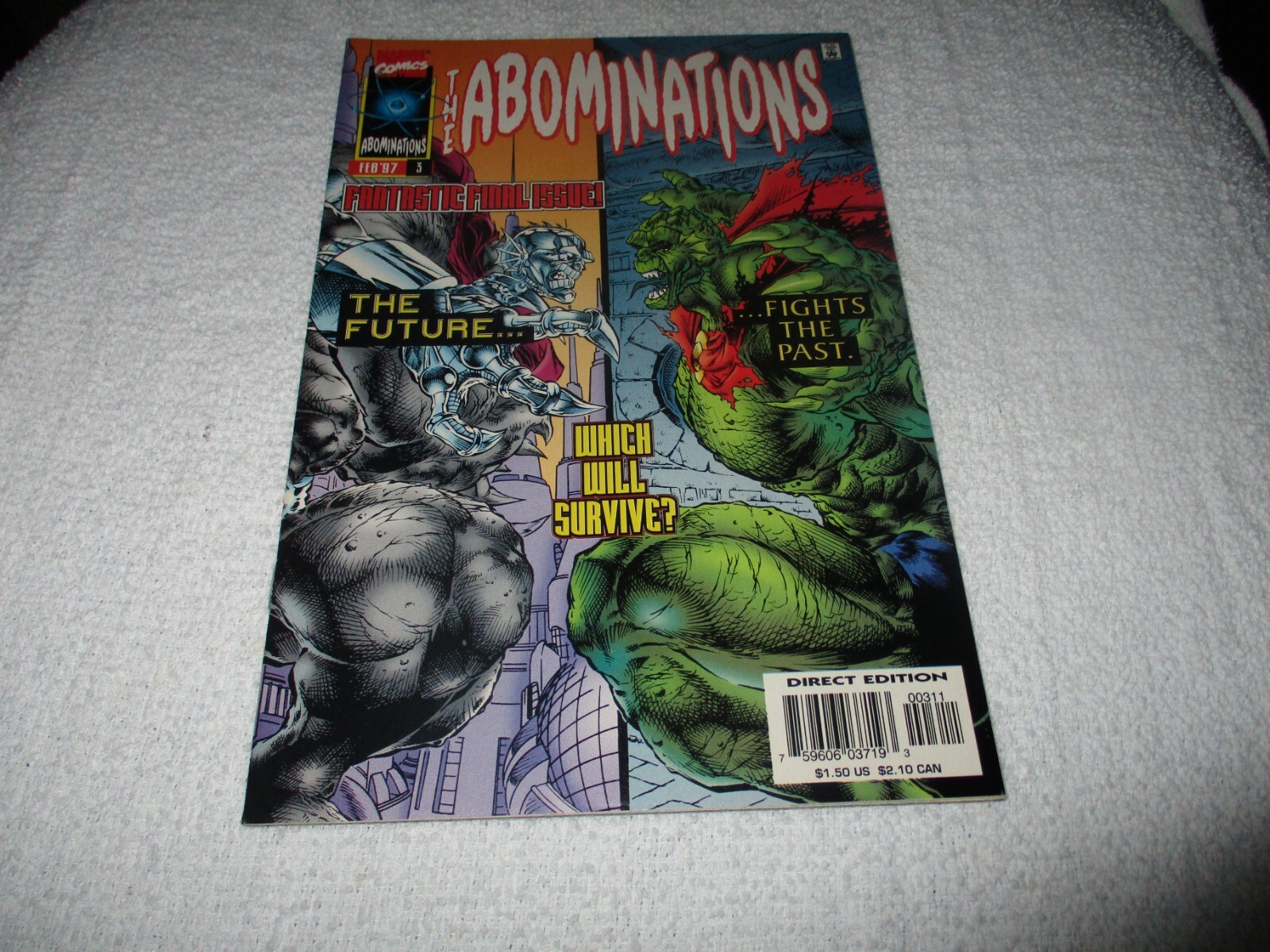 The Abominations #1, 2, 3 Complete Series Set Marvel Comics | eBay