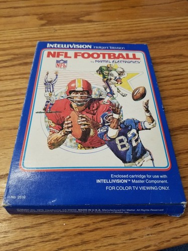 Intellivision NFL Football by Mattel Electronics | eBay