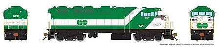 Rapido Trains 19002 HO Scale Go Transit F59Ph #524 | eBay