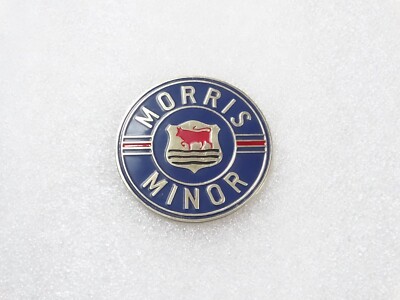 Vintage Brass Morris Minor Car Radiator Badge Emblem Logo Emblem (Small ...
