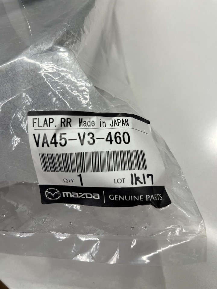 GENUINE MAZDA 2023 CX-50 Mud Flaps / Splash Guards REAR (VA45-V3-460 ...