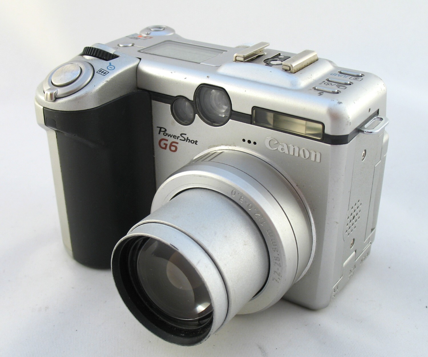 Canon PowerShot G6 7.1MP Digital Camera - Silver for sale online | eBay