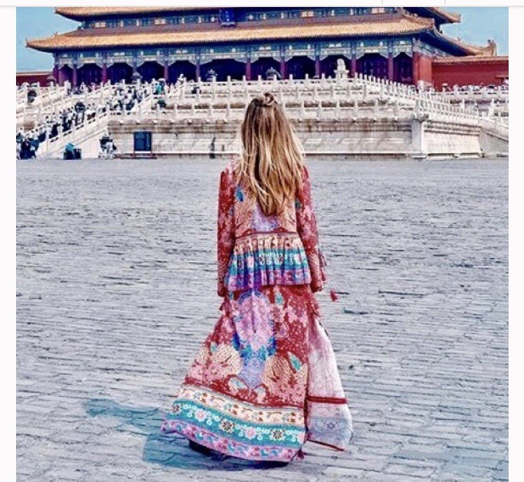 Spell & The Gypsy Lotus Jacket Ruby Red Sz M SOLDOUT | eBay