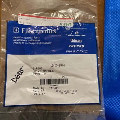 Electrolux Frigidaire Dishwasher O-Ring 154246901 | eBay