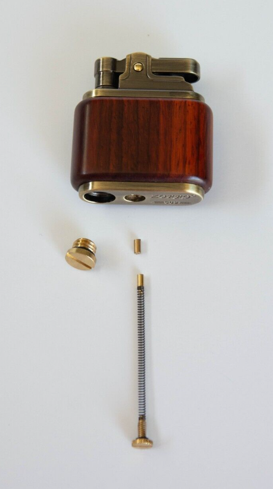 VINTAGE STYLE SINGLE CLICK LIGHTER Classic Retro Fuel Saving Lighter O ...