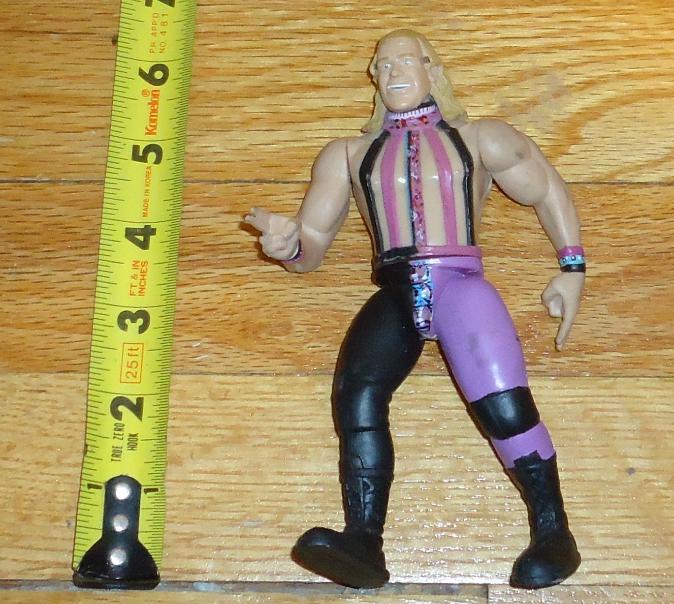1998 WWF WWE Jakks Double J Jeff Jarrett Wrestling Figure WCW NWO TNA ...