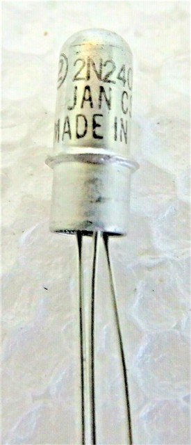 2N240 Jan Sprague Surface Barrier PNP Germanium Transistor for sale ...