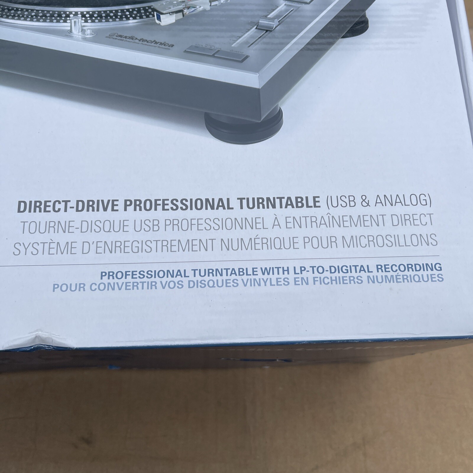 Audio-Technica AT-LP120-USB Direct-Drive Professional Turntable (USB ...